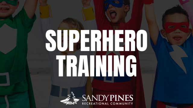 Superhero Training - Sandy Pines