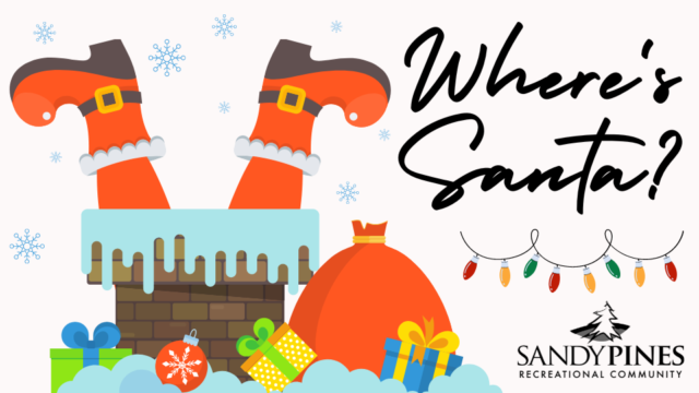 Where's Santa? - Sandy Pines